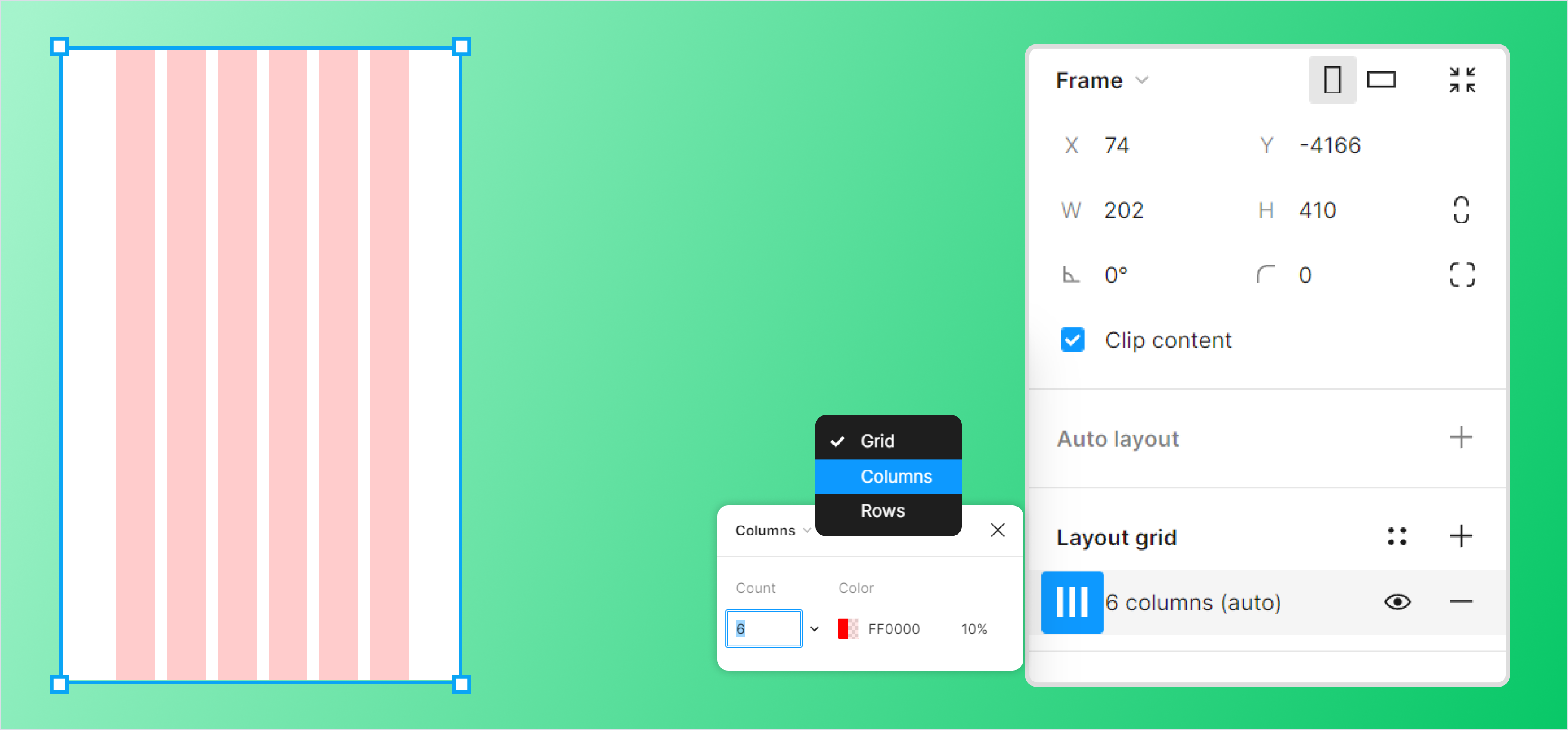Implementing Grids and Layouts in Figma: Using grid systems and applying layouts to designs.